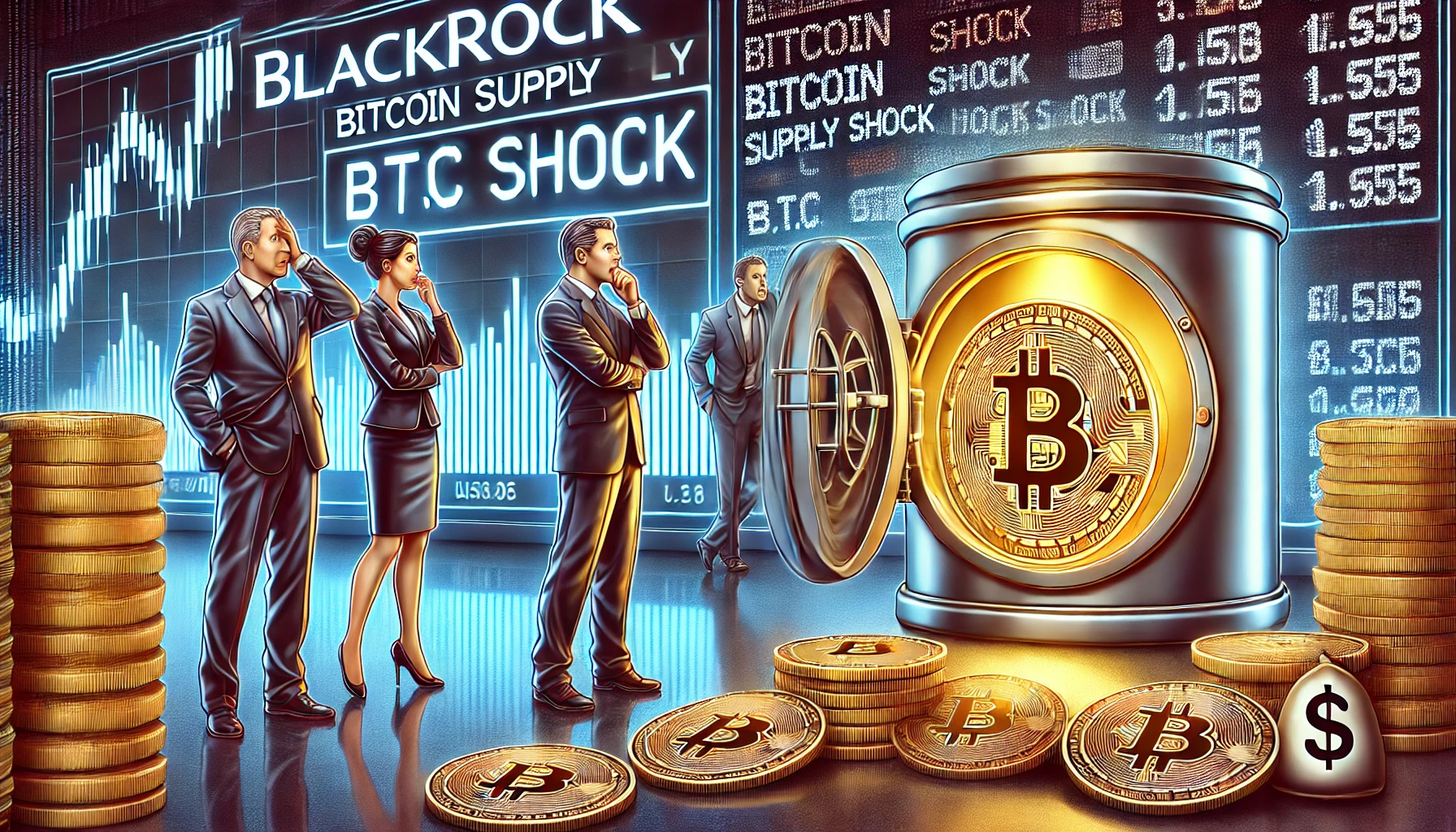 BlackRock advierte de un shock de oferta de Bitcoin: No hay suficiente oferta de BTC para los ...
